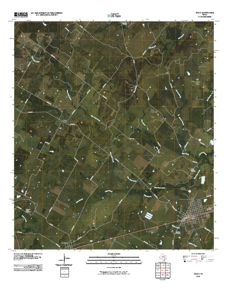 Topographic Map of Nixon | PDF | United States Geological Survey | Map