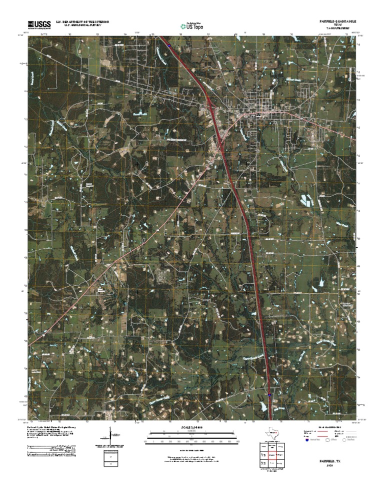Topographic Map of Fairfield | PDF | United States Geological Survey ...