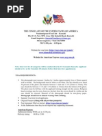 USA Visa B1 B2 Checklist | PDF | Travel Visa | Passport