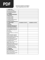 DepEd Detailed Lesson Plan Format | PDF