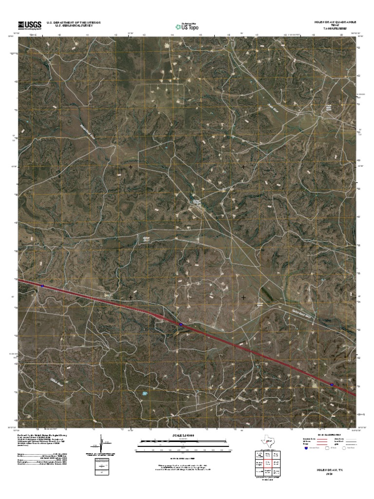 Topographic Map of Nolen Draw | PDF
