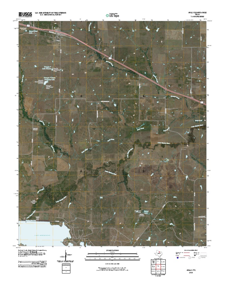Jolly TX 7.5-Minute Quadrangle Map | PDF
