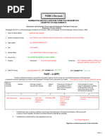 Revised Form 11 for Employment Declaration | PDF | Pension | Retirement