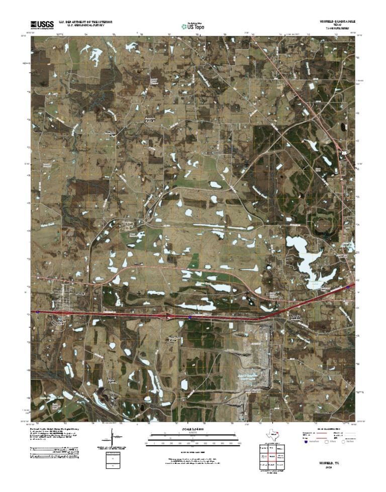 Topographic Map of Winfield | PDF | United States Geological Survey | Map