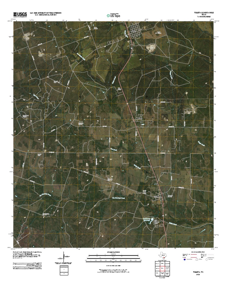 Topographic Map of Tuleta | PDF