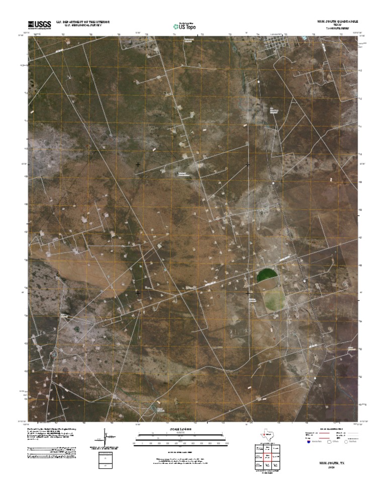 Wink South Quadrangle Map 2010 | PDF