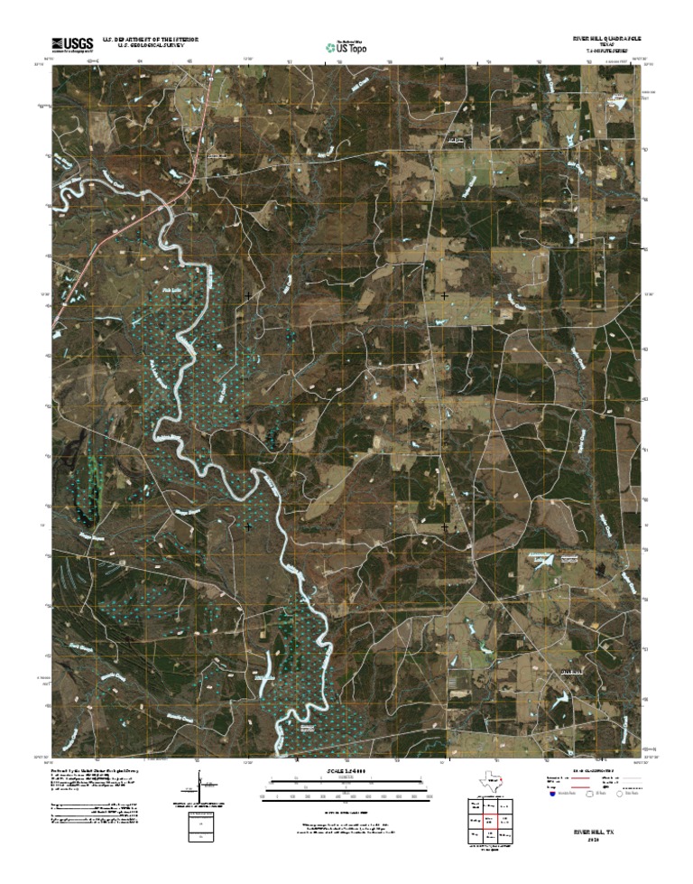 Topographic Map of River Hill | PDF | United States Geological Survey | Map