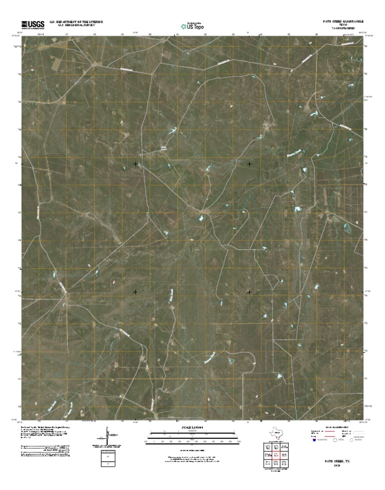 Topographic Map of Pato Creek | PDF | United States Geological Survey ...