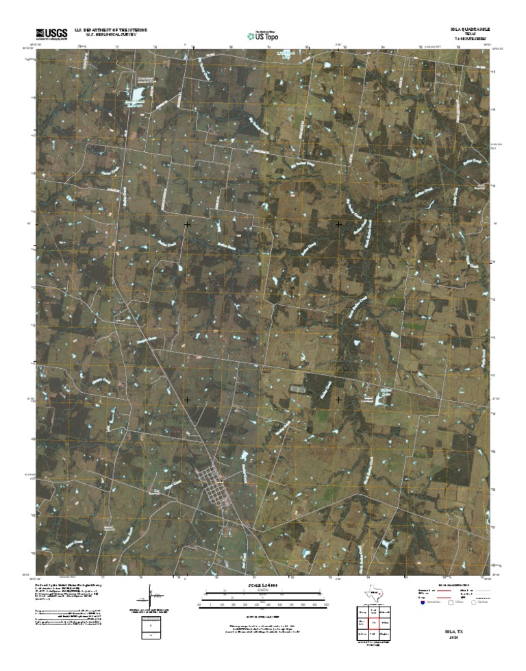 Topographic Map of Iola | PDF