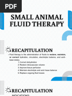 IV Fluid Rate Guidelines for Pets | PDF | Dehydration | Diseases And ...
