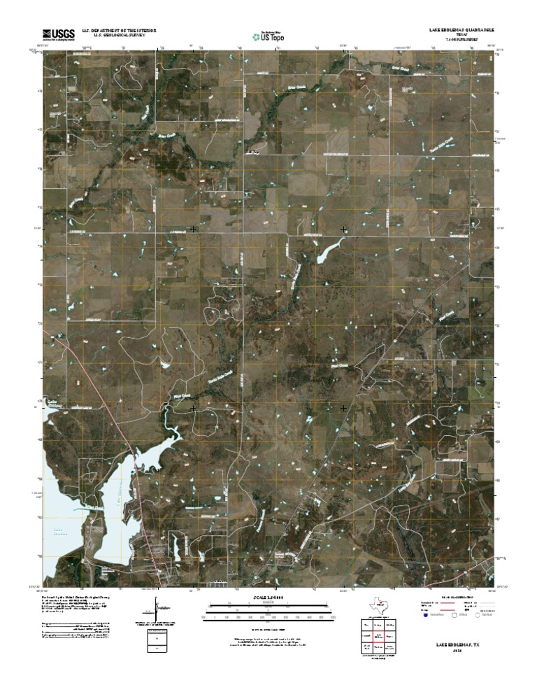Topographic Map of Lake Eddleman | PDF | United States Geological ...