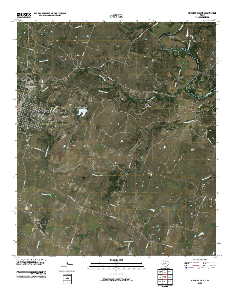 Topographic Map of Hamilton East | PDF | United States Geological ...