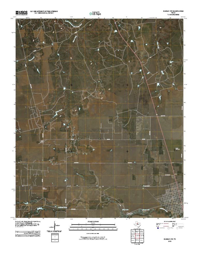 Topographic Map of Hamlin NW | PDF | United States Geological Survey ...