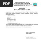 Surat Penunjukan PLh Kepala Sekolah | PDF