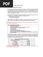 SRA Reading Laboratory | PDF | Reading Comprehension | Reading (Process)