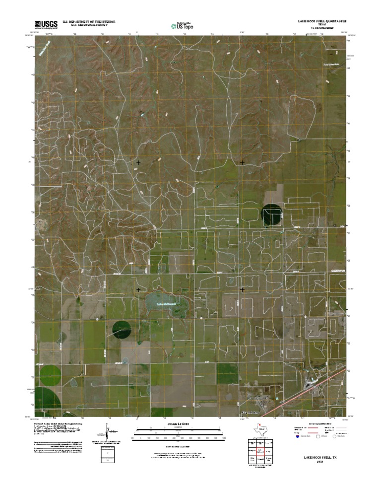 Topographic Map of Lake McConnell | PDF | United States Geological ...