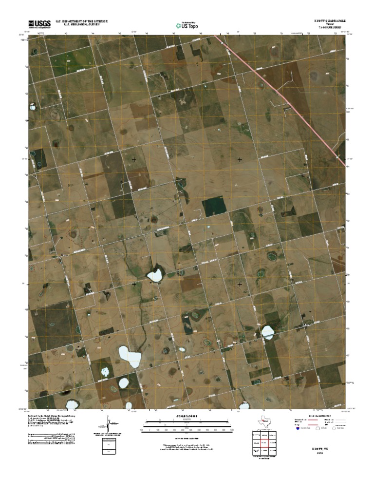 Knott, TX 7.5-Minute Quadrangle Map | PDF
