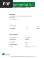 Geropon T 36 en | PDF | Solubility | Chemical Substances