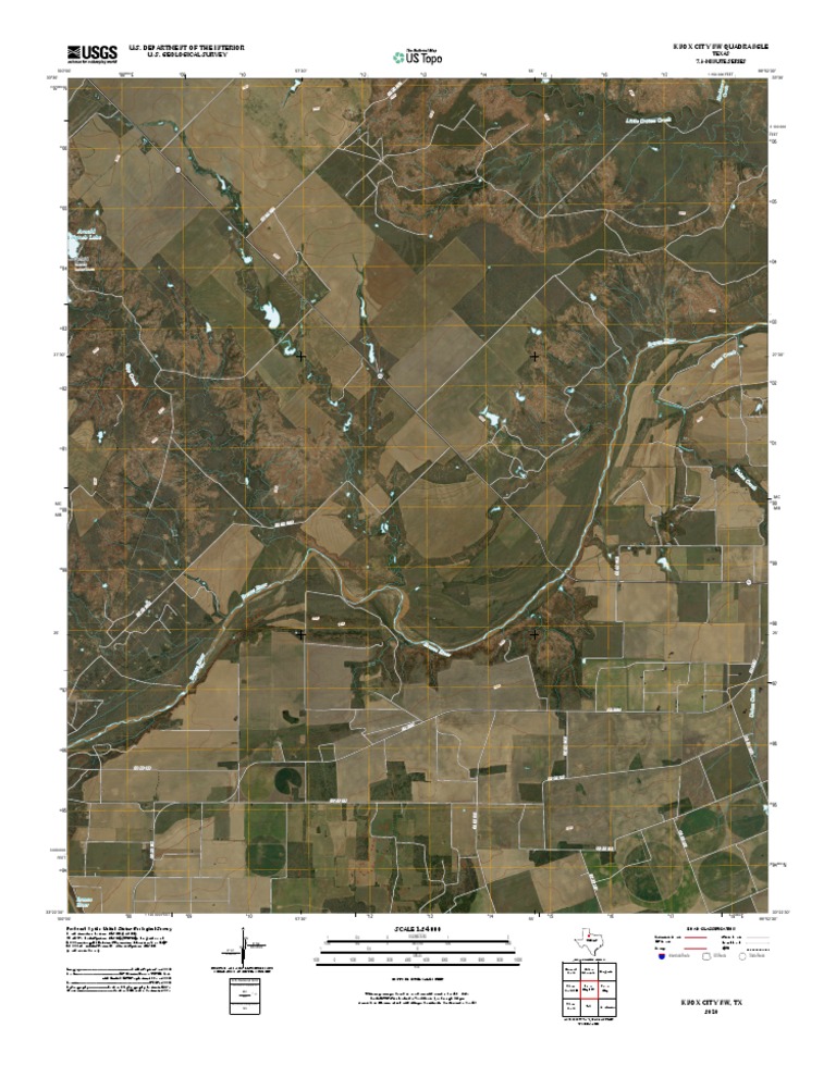 Knox City NW Quadrangle Map 2010 | PDF