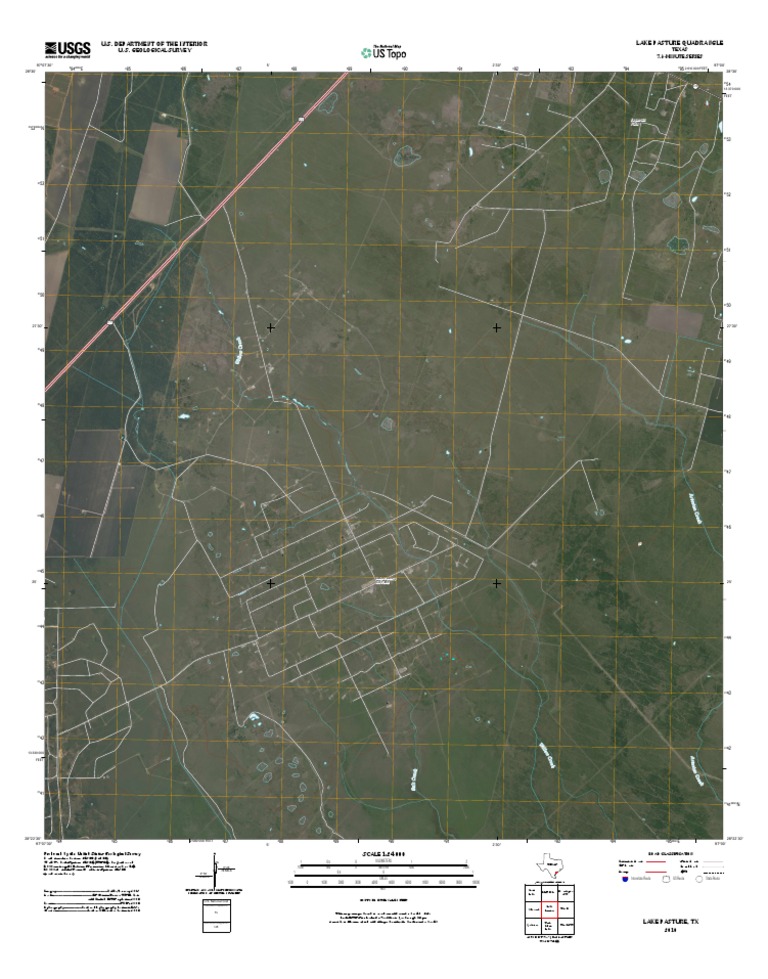 Topographic Map of Lake Pasture | PDF