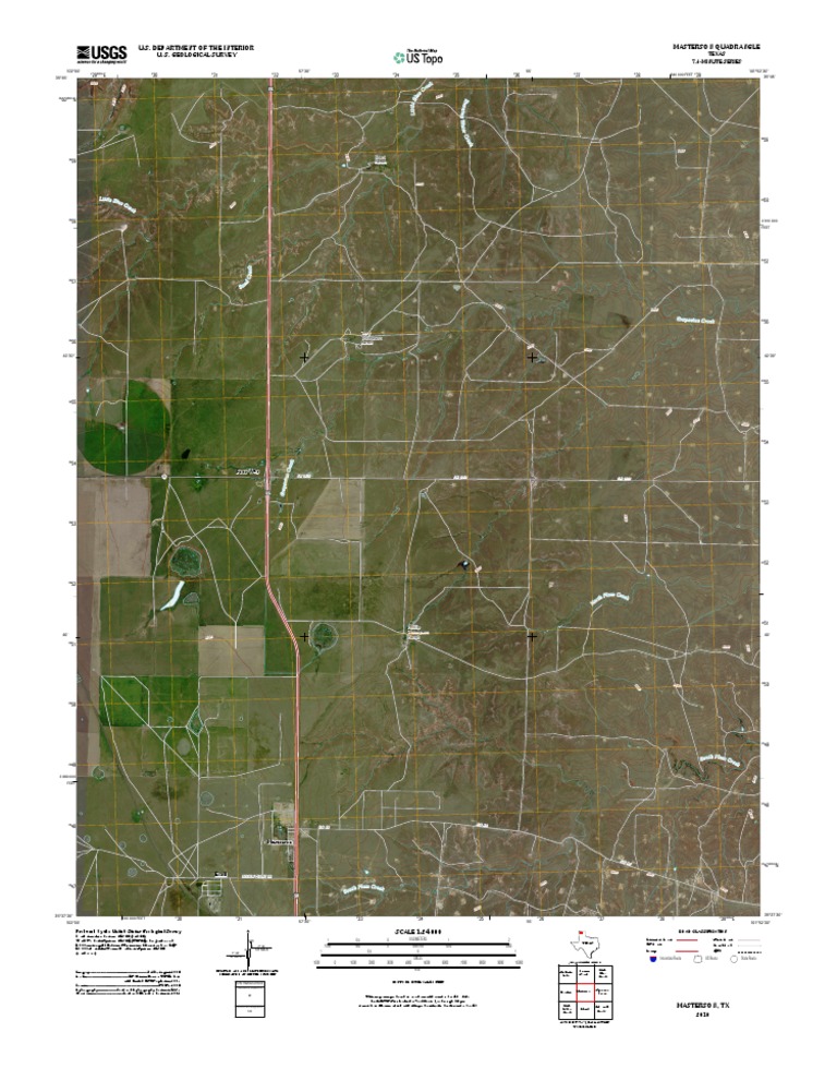 Topographic Map of Masterson | PDF | United States Geological Survey ...