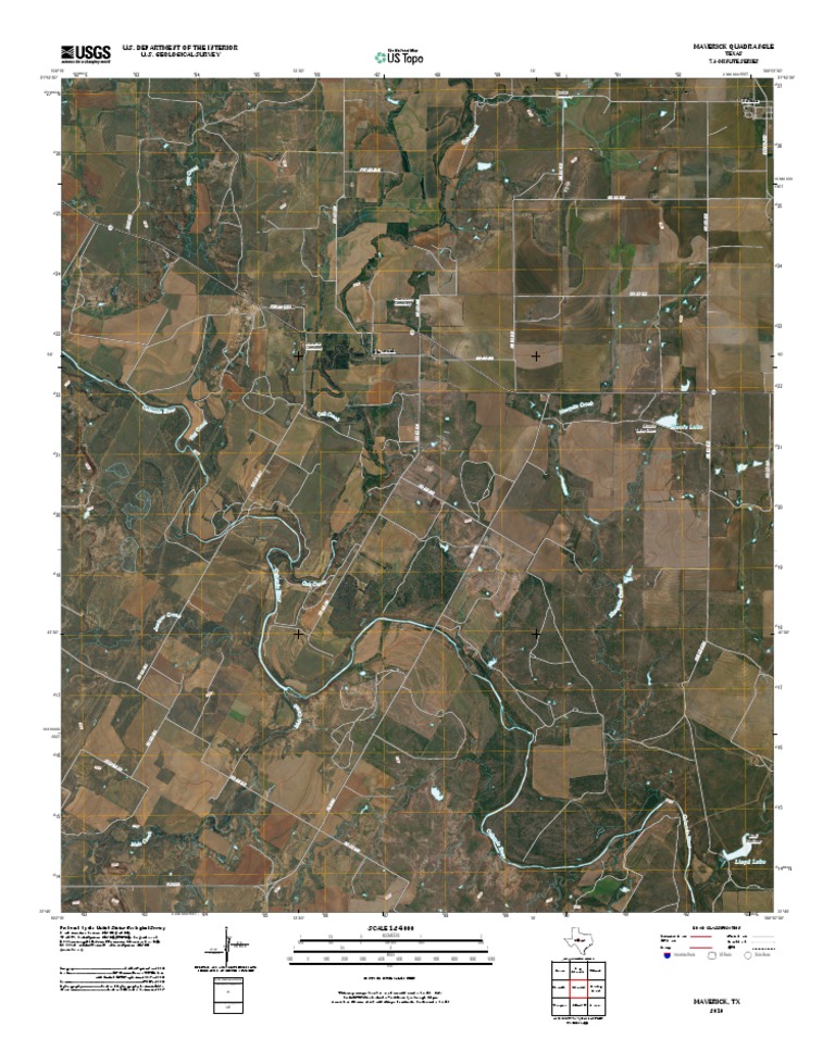 Topographic Map of Maverick | PDF | United States Geological Survey ...