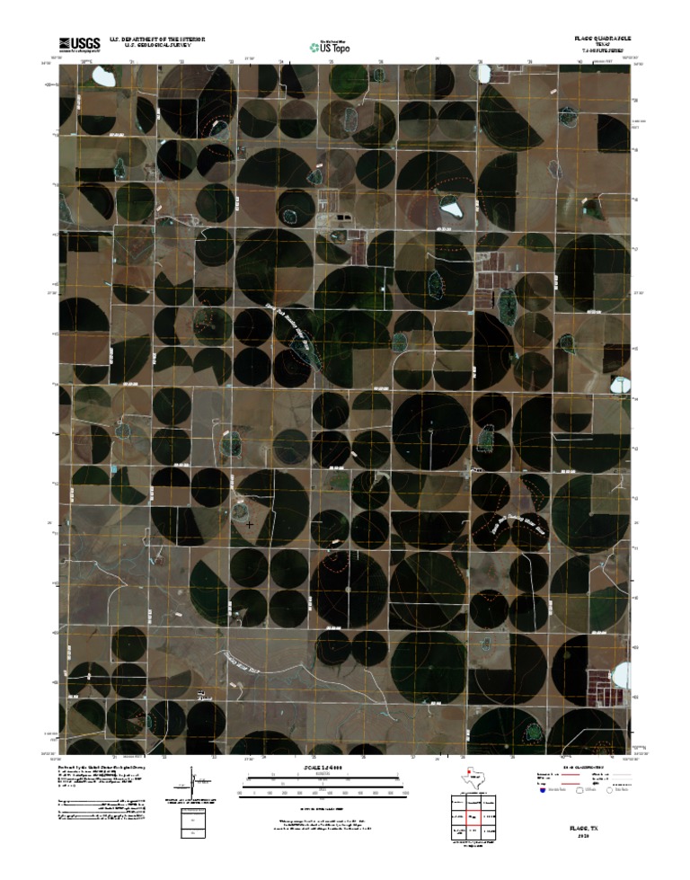 Topographic Map of Flagg | PDF | United States Geological Survey ...