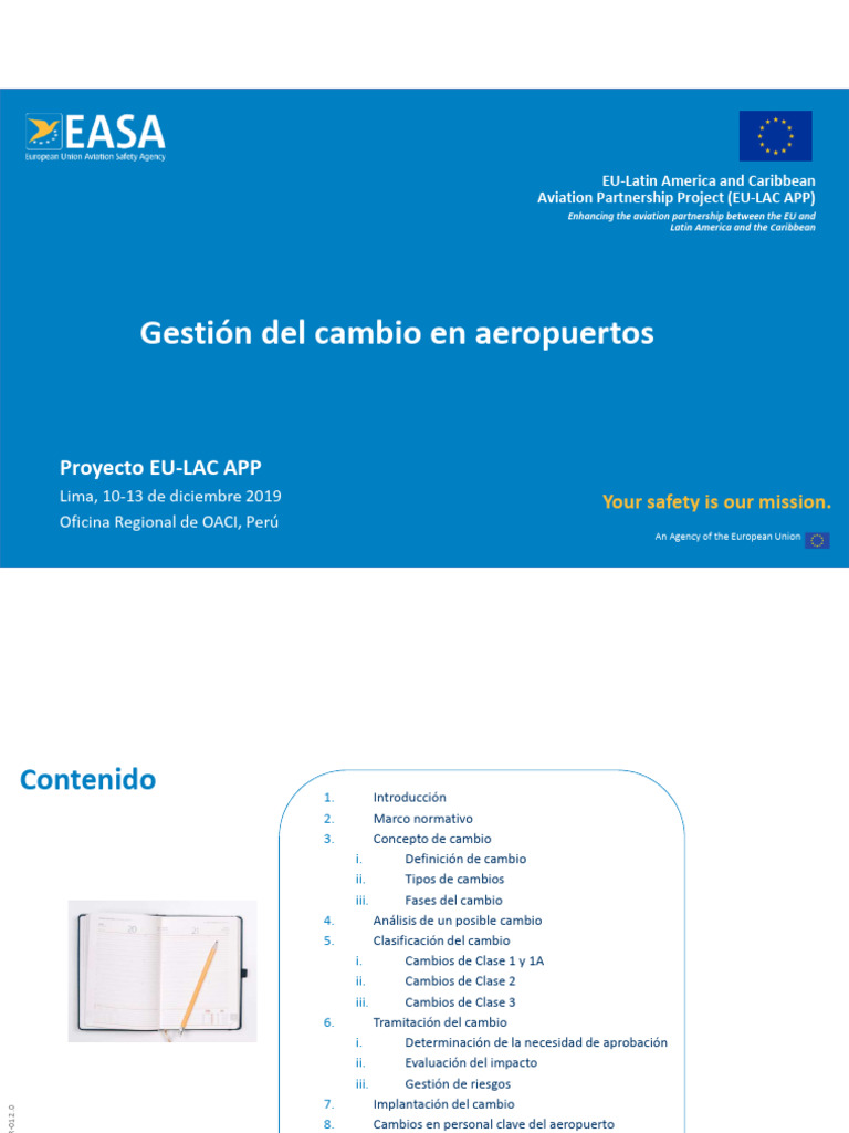 10 ADR LIma Pres AESA Gestion Del Cambio en Aeropuertos | PDF ...