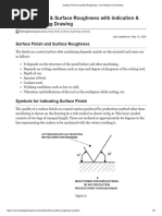 Surface Finish Symbols in Engineering Drawings | PDF | Machining ...