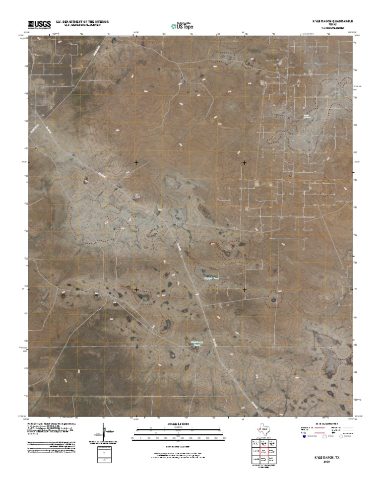 Topographic Map of Kyle Ranch | PDF