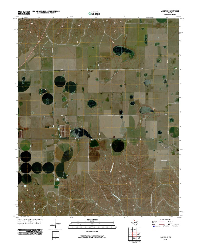 Topographic Map of Laketon | PDF | United States Geological Survey ...