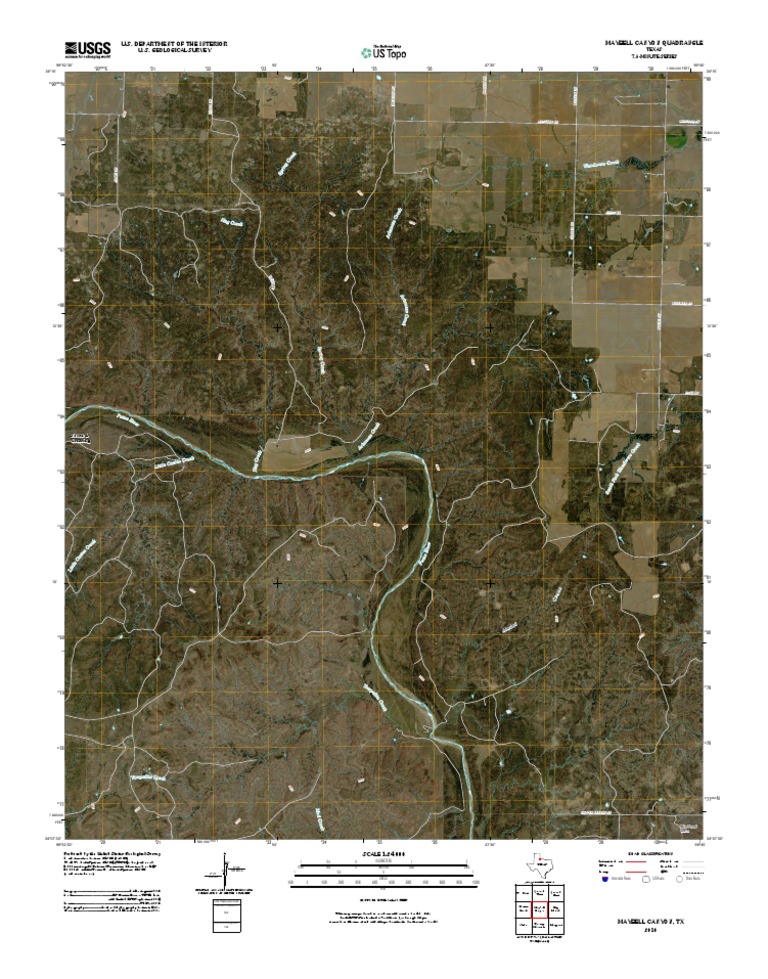 U.S. Department of The Interior Maybell Canyon Quadrangle | PDF ...