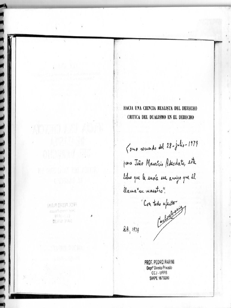 Alf Ross - Hacia Una Ciencia Realista Del Derecho | PDF