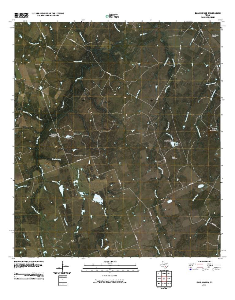 Topographic Map of Bald Mound | PDF