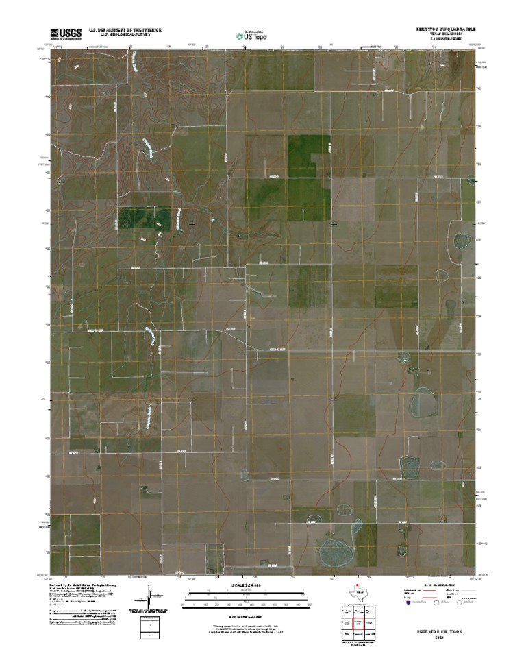 Perryton NW Topographic Map 2010 | PDF | Science & Mathematics