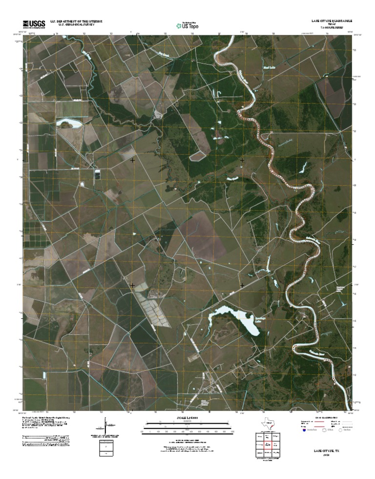 Topographic Map of Lane City SE | PDF | United States Geological Survey ...