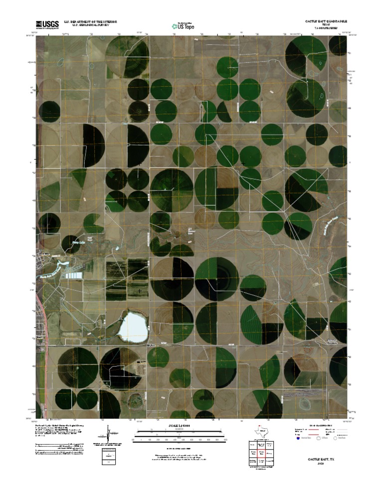 Topographic Map of Cactus East | PDF | United States Geological Survey ...
