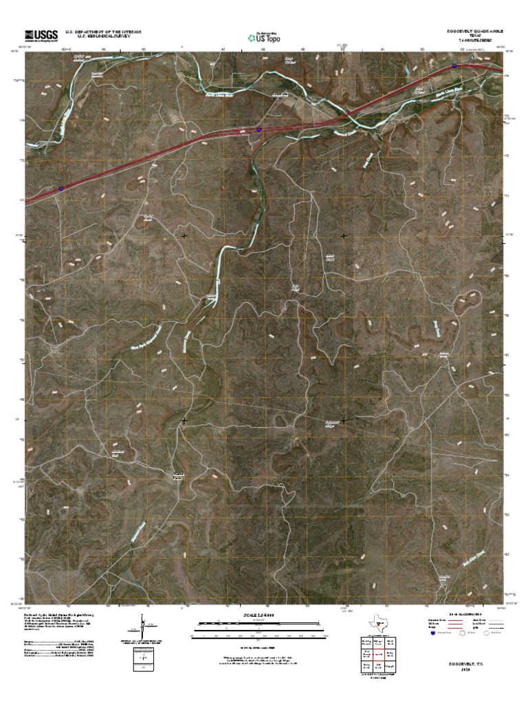 Topographic Map of Roosevelt | PDF | United States Geological Survey ...