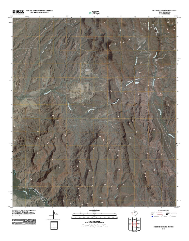 McComb Canyon Quadrangle Map, TX | PDF | Home & Garden