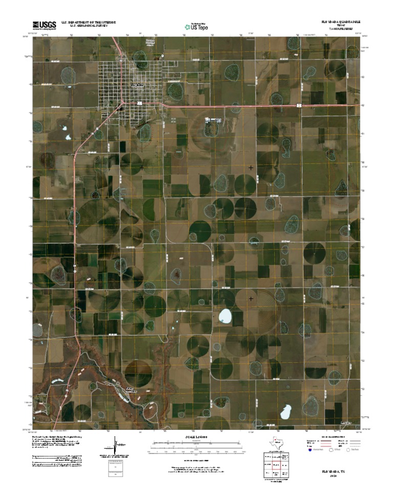Topographic Map of Floydada | PDF | United States Geological Survey ...