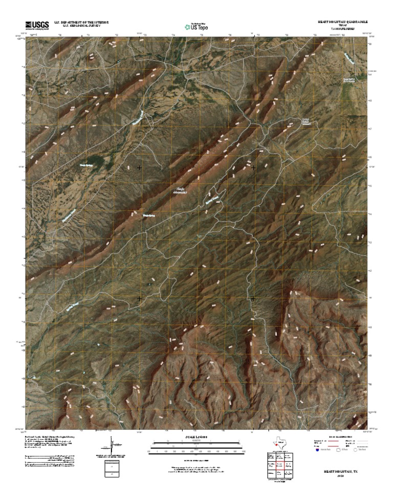 Topographic Map of Heart Mountain | PDF | United States Geological ...