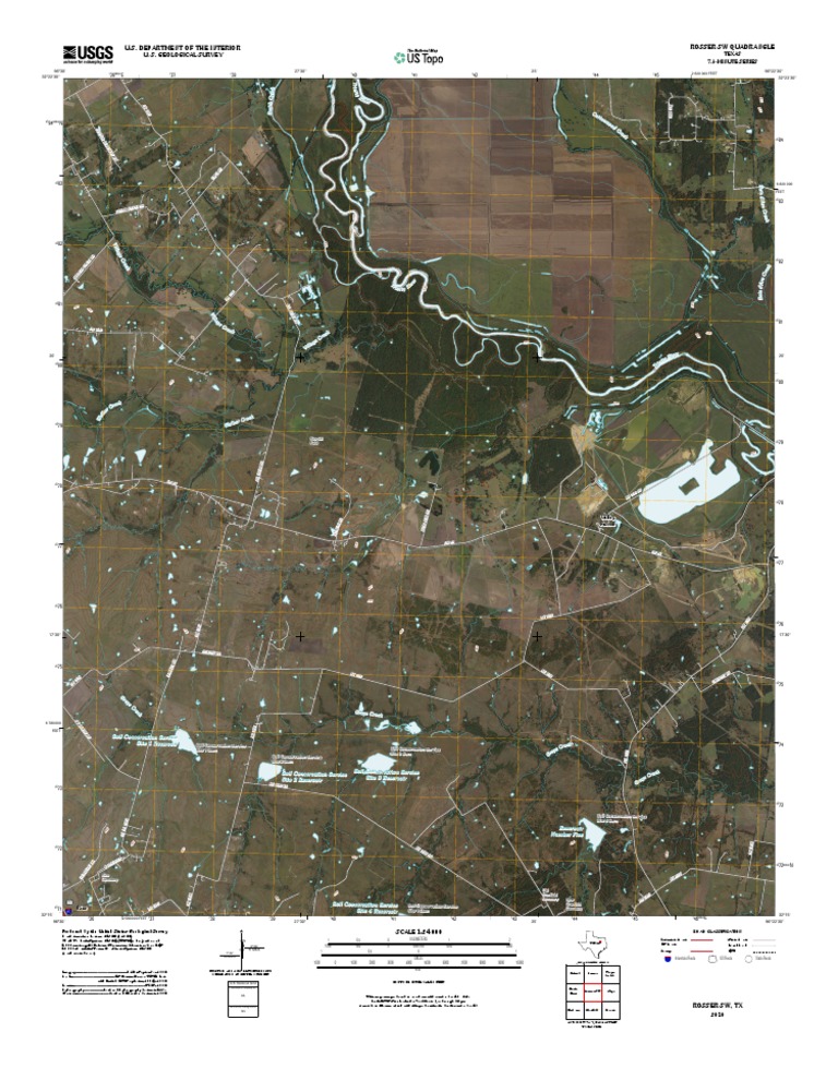 Topographic Map of Rosser SW | PDF | United States Geological Survey ...