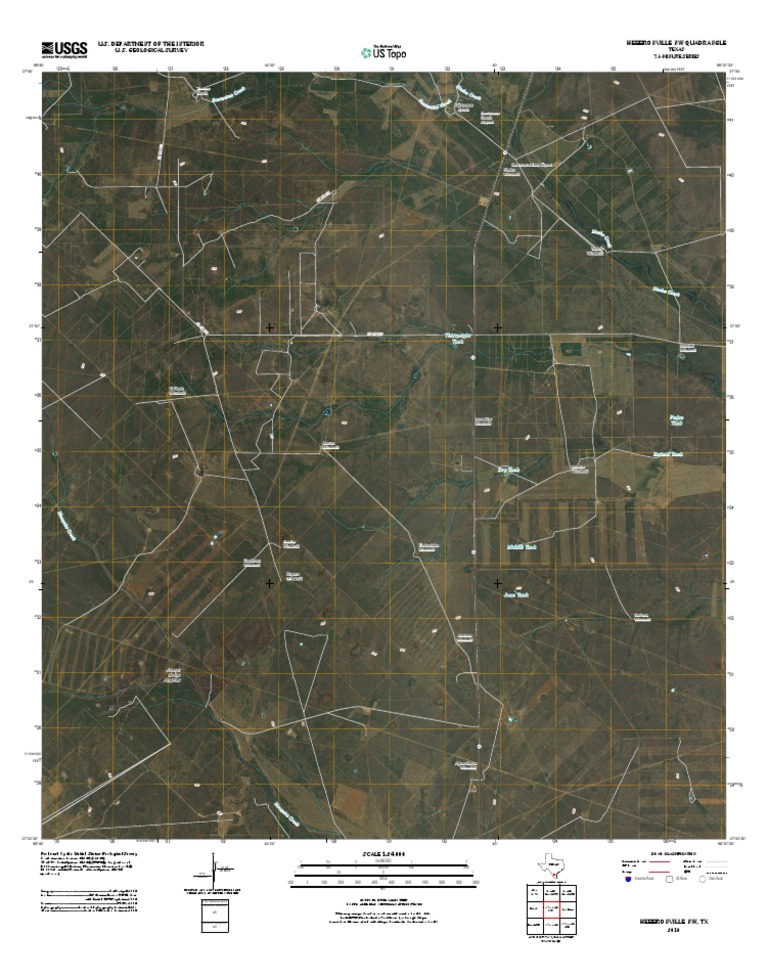 Topographic Map of Hebbronville NW | PDF | United States Geological ...