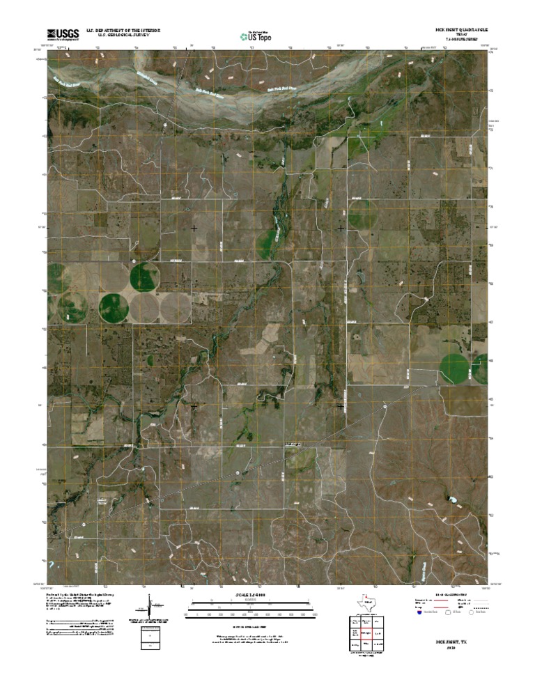 Topographic Map of McKnight | PDF | United States Geological Survey ...