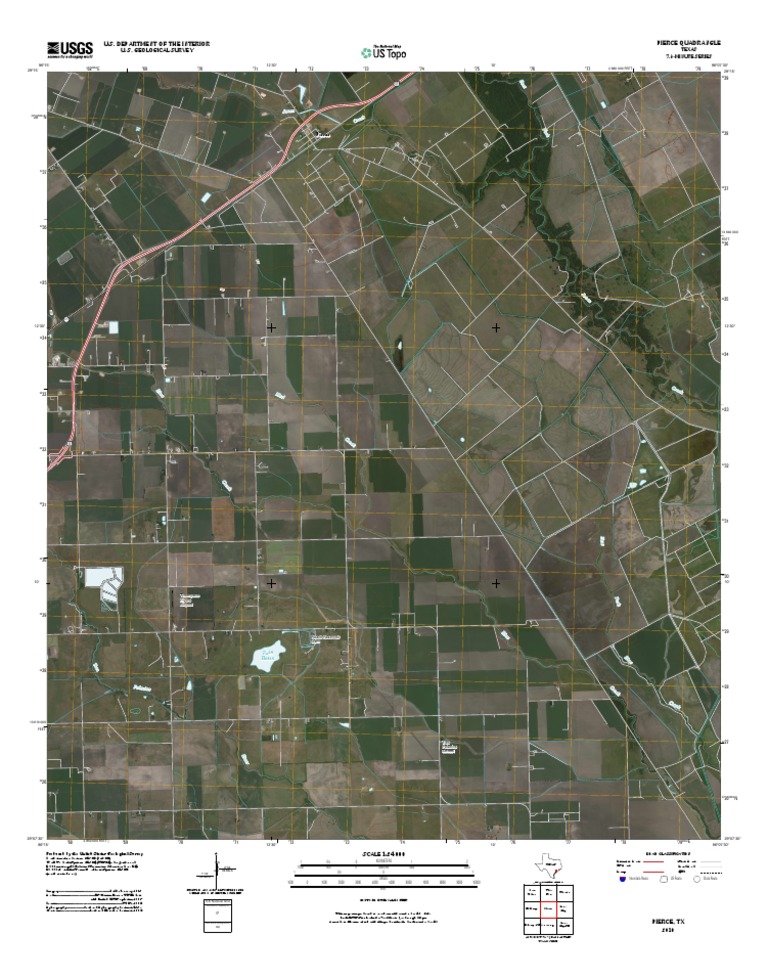 Topographic Map of Pierce | PDF | United States Geological Survey ...