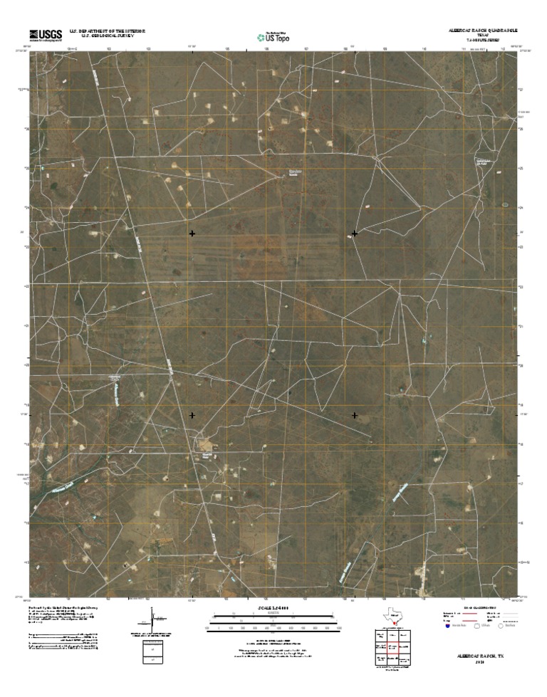 Topographic Map of Albercas Ranch | PDF | Science & Mathematics ...
