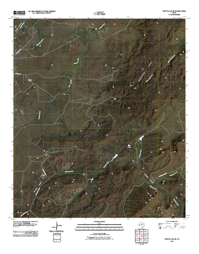 Fort Davis SE Quadrangle Map Overview | PDF | United States Geological ...