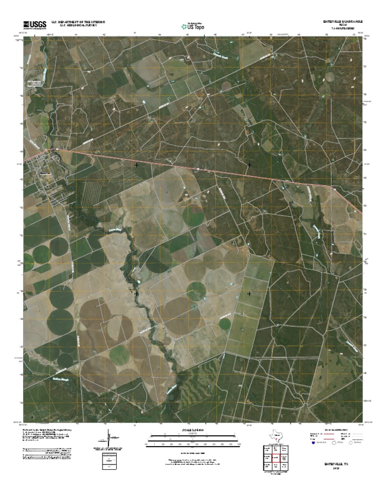 Topographic Map of Batesville | PDF