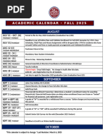 FIU 2025-2026 Academic Calendar | PDF | Academic Term | Observances