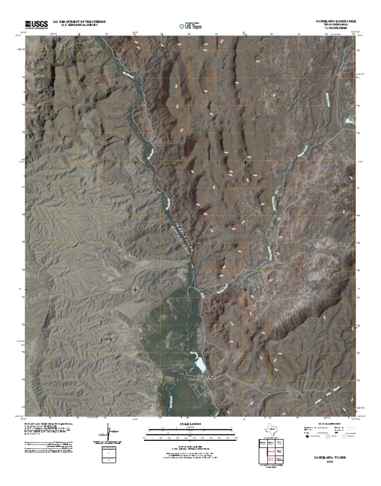 Topographic Map of Candelaria | PDF | United States Geological Survey ...